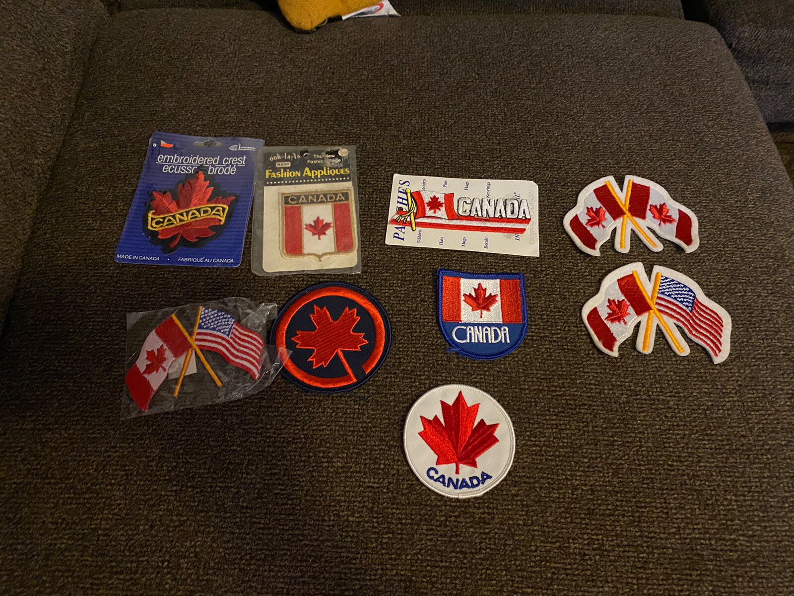 VTG Lot Of 9 Assorted Canada Patches | eBay