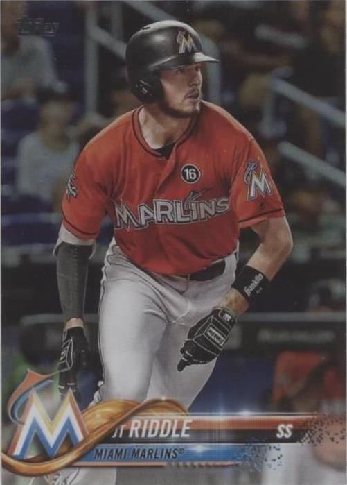 2018 Topps - JT Riddle #651 Rainbow Foil for sale online | eBay