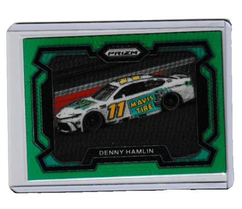 2024 Panini Prizm - Denny Hamlin #98 Green Prizm | eBay