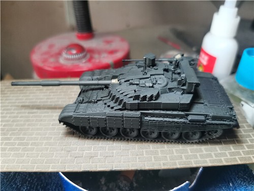 Hand Painted 1/72 Ukraine T72M2 Tank Finished 3D Resin Printing Model ...