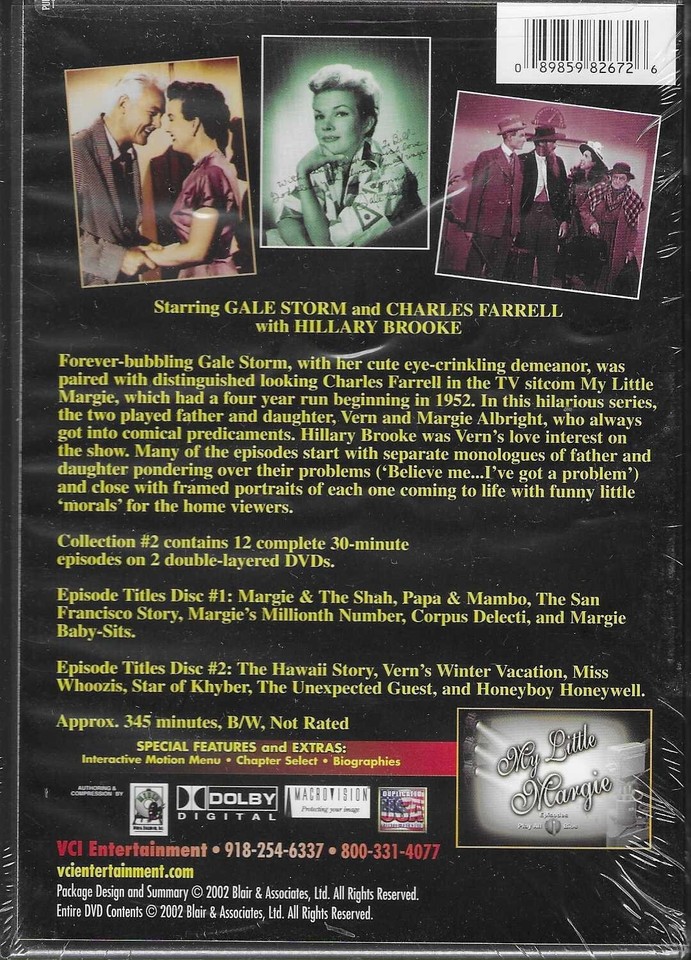 My Little Margie Collection 2 (DVD) New 89859826726| eBay