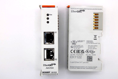 1PC BECKHOFF EK1122 EtherCat 2 Port Junction Module | eBay