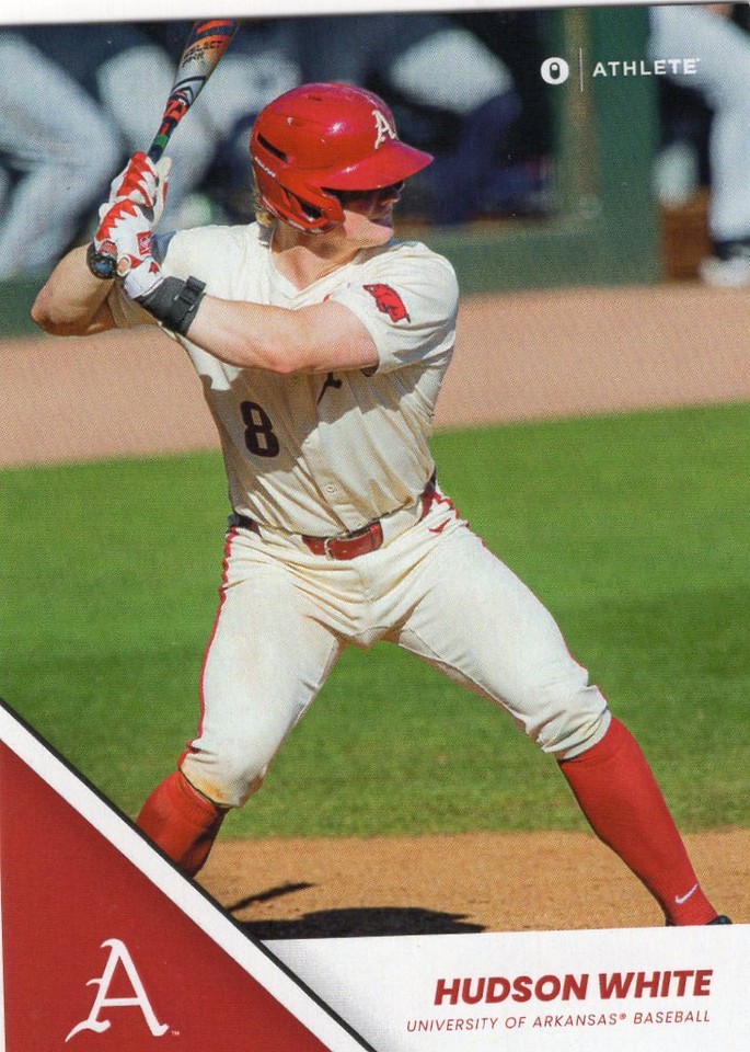 Onit 2024 Arkansas Razorbacks Baseball NIL Trading Cards - Pick from ...