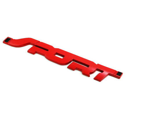 1pc Logo Emblem Sticker Sport Side Fender Rear Boot Badge Red for Alfa ...