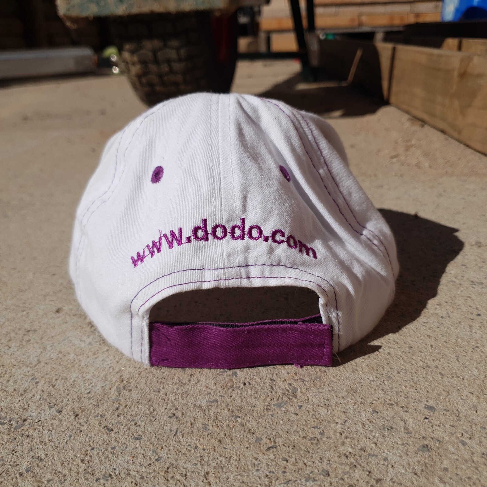 Dodo Hat Mens White Blue Purple Bird Animal Adult Internet Strap Cap | eBay