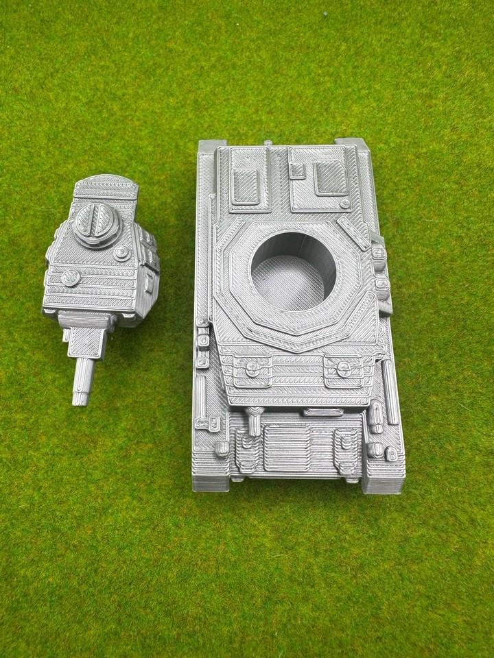 WW2 28mm 1:56 Scale German Panzer IV Medium Tank 3D Printed Short ...