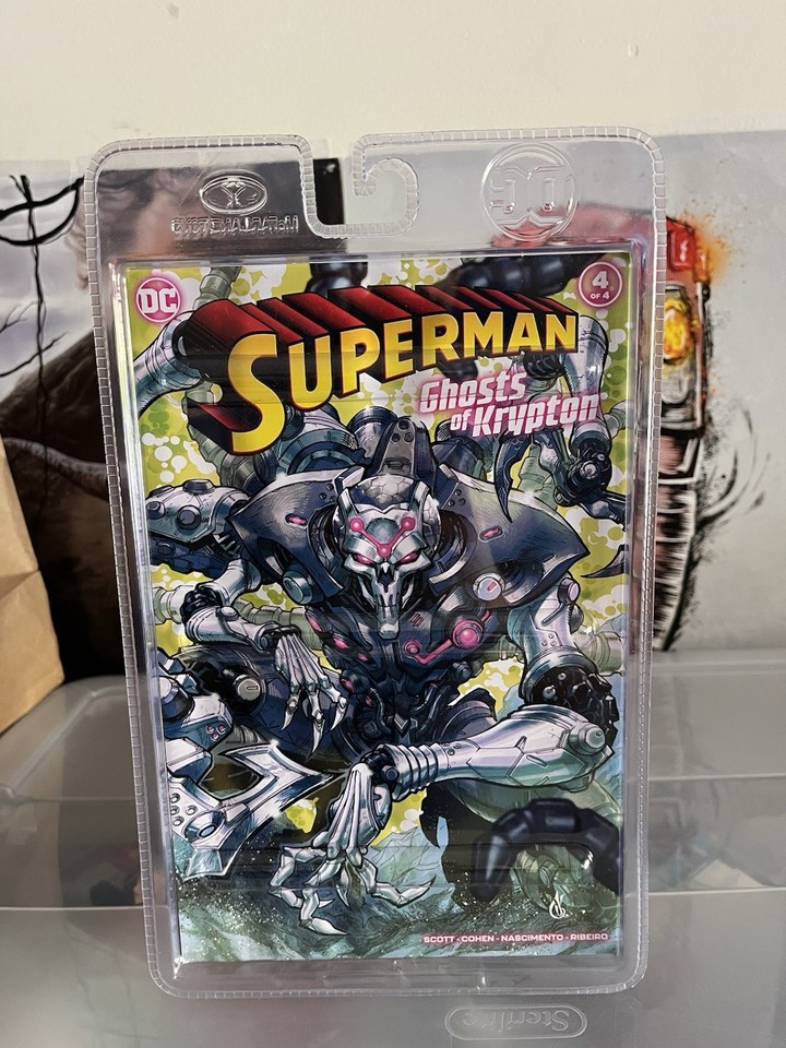 McFarlane Toy DC Direct Multiverse Platinum Brainiac 7" Figure Ghosts Of Krypton | eBay