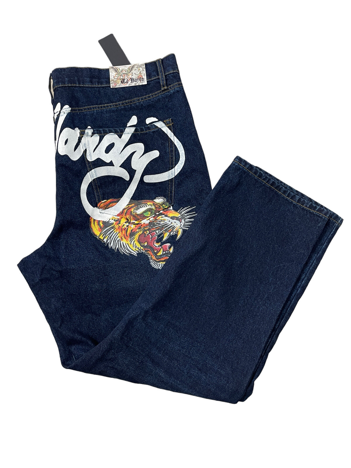 Ed Hardy Tiger Heads Loose Fit Jeans Mens Size 42 x 32 NWT - $ 195.00 ...