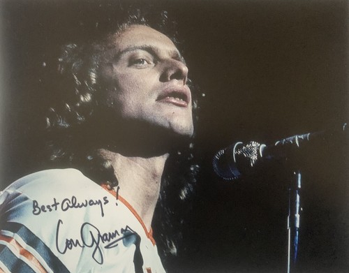 LOU GRAMM HAND SIGNED 8x10 PHOTO FOREIGNER LEAD SINGER AUTOGRAPHED RARE ...