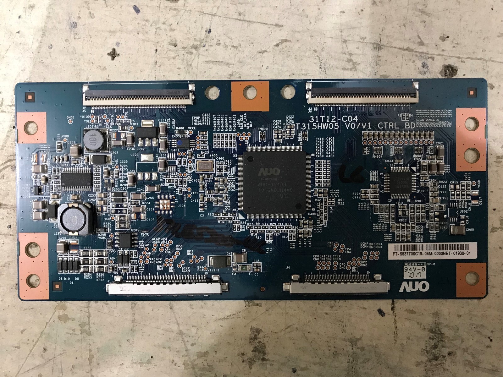 LG 37LE5300-UC Proscan PLED3792A T-Con Board 55.37T06.C19 31T12-C04 ...