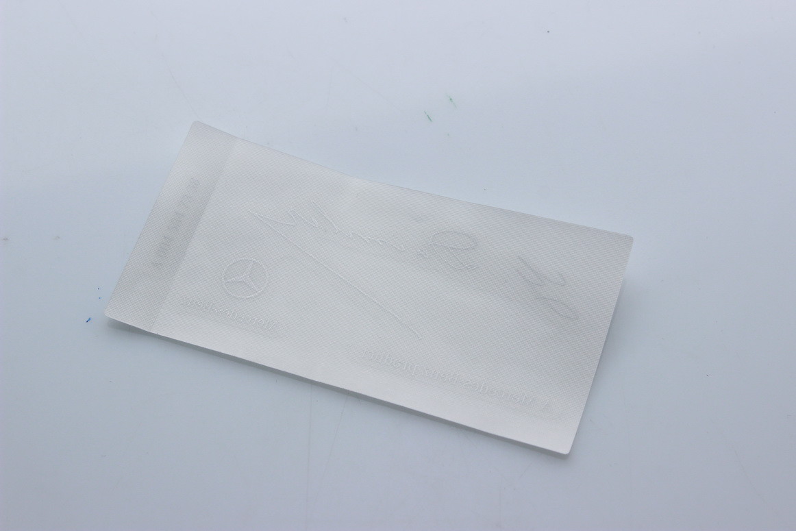Genuine Mercedes G Daimler Signed Clear Windshield Glass Decal ...