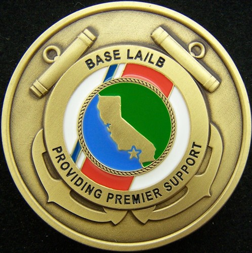 US Coast Guard Base Los Angeles / Long Beach LA/LB Challenge Coin | eBay