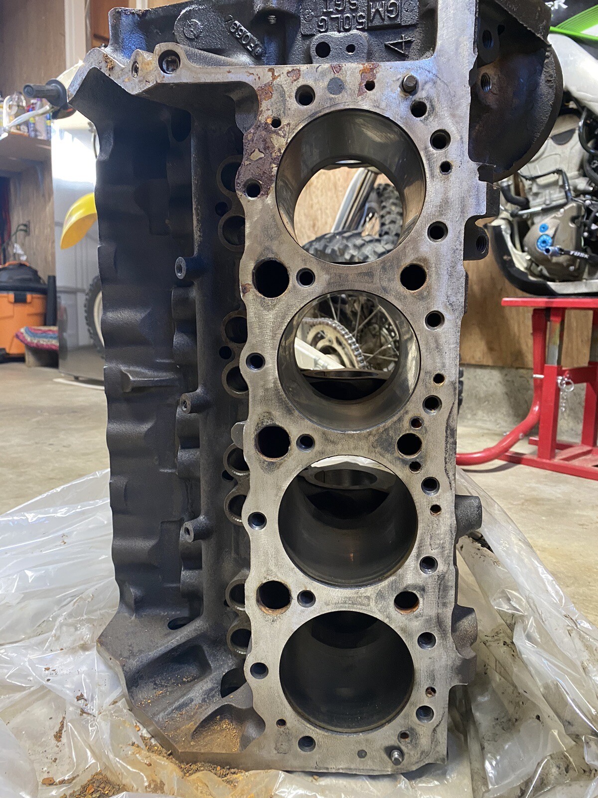 SBC Chevy 305 Engine 5.0l Small Block Casting # 14093627 for sale ...