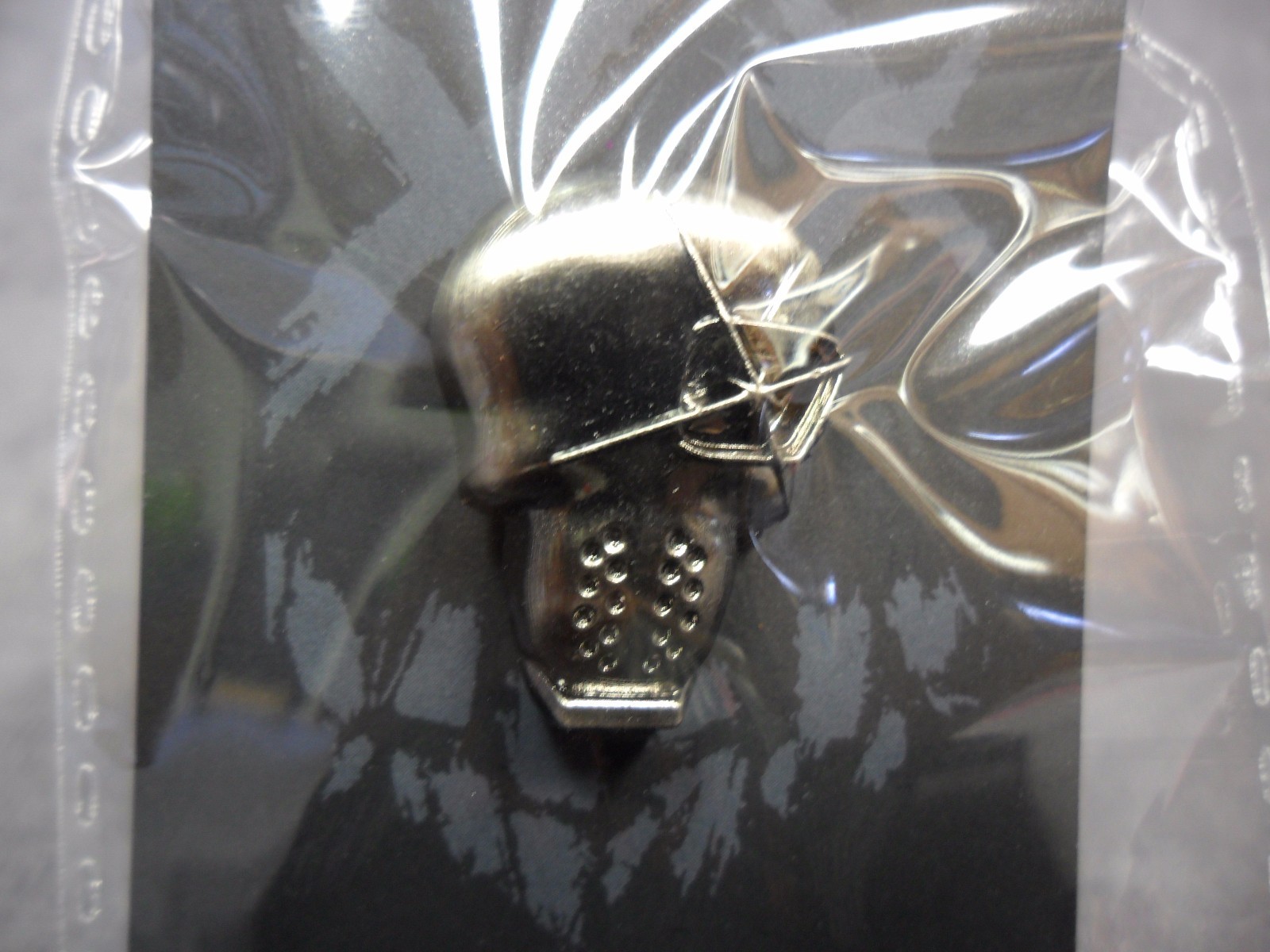 Suicide Squad NEW * Deadshot Lapel Pin * Pewter Skull Charm Pin Back ...