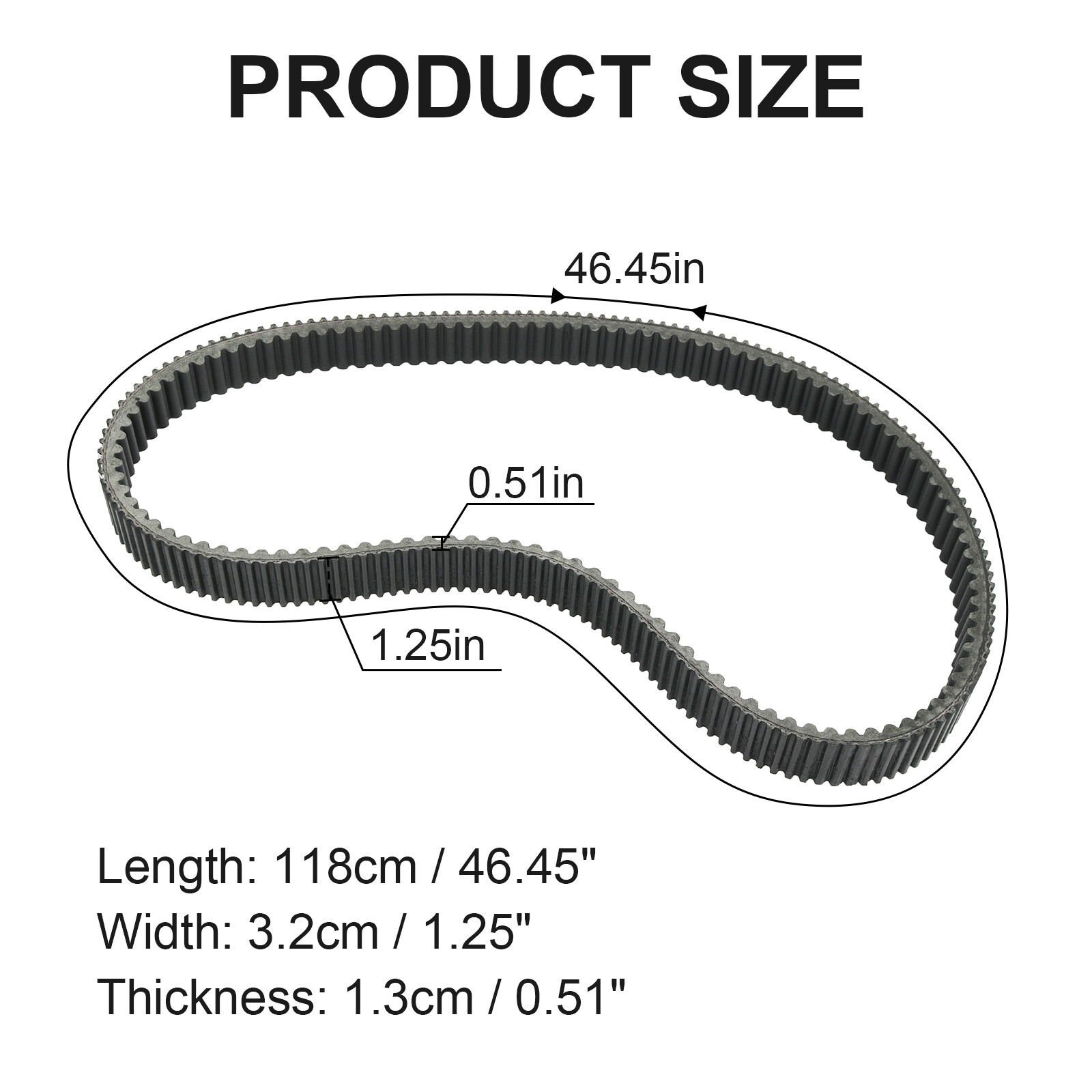 Clutch Drive Belt For John Deere XUV 825i S4 855D 855M 835M 865R Gator ...