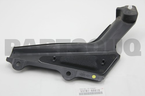5378160010 Genuine Toyota PACKING, FRONT FENDER APRON TRIM, A 53781 ...