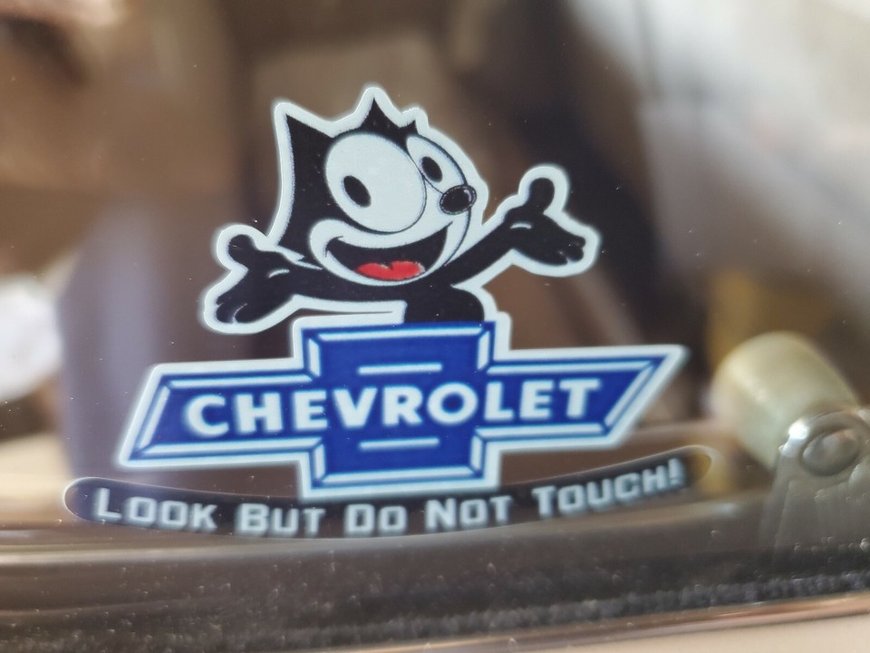 '40 Felix the Cat Chevrolet Look But Do Not Touch inside the Glass Die ...