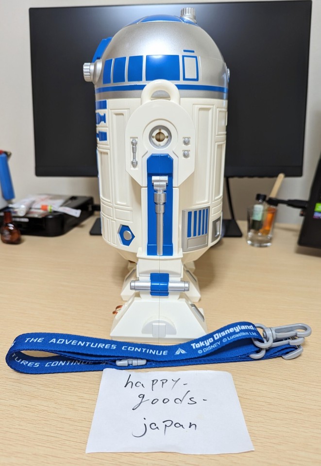 Star Wars R2-D2 Popcorn Container Bucket Tokyo Disney Land Limited STAR ...