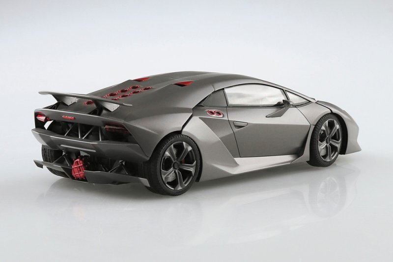 Aoshima 1/24 Scale Model Super Car Kit Lamborghini Sesto Elemento '10 ...