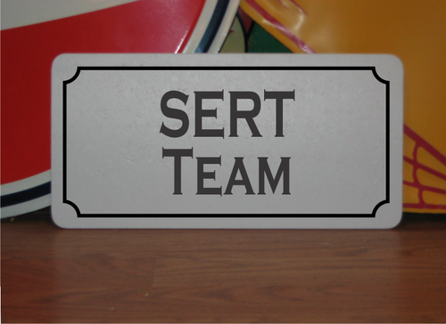 SERT Team Metal Sign | eBay