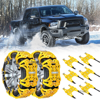 For Dodge RAM 1500 2500 6x Car Wheel Snow Tire Chains Anti-Skid ...