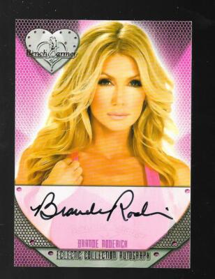 Benchwarmer 2014 Eclectic autograph czrd #28 Brande Roderic | eBay