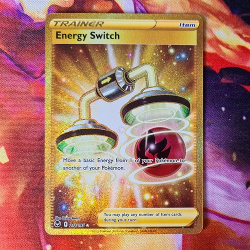 Pokémon TCG Energy Switch Silver Tempest 212/195 Holo Secret Rare for ...