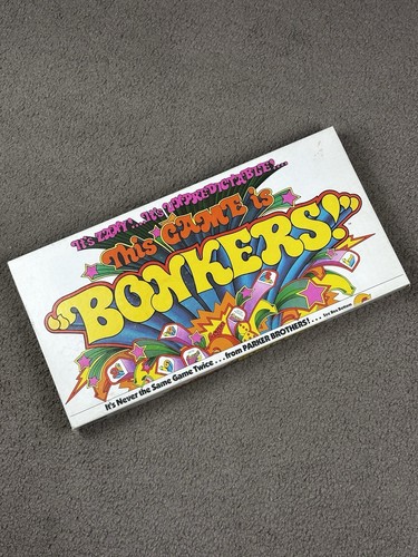 Vintage 1978 Parker Brothers Bonkers Board Game COMPLETE / Very Good ...