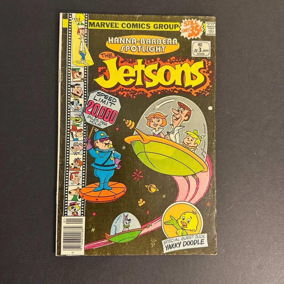 LOT of 4 Vintage Hanna Barbera Comic Book Jetsons Yogi Magilla | eBay