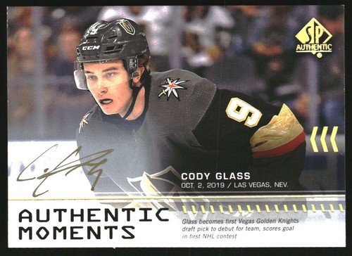 2019-20 SP Authentic Limited Autographs #113 Cody Glass AM | eBay