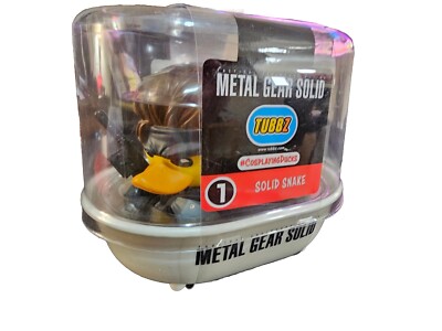Metal Gear Solid Snake Tubbz Rubber Duck Duckie Ducky Figure | eBay