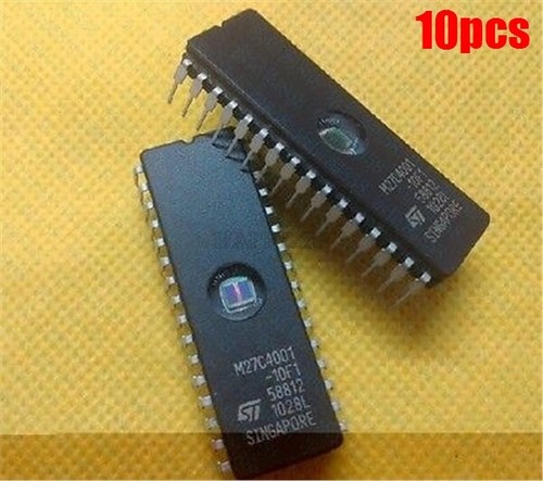 10Pcs M27C4001-10F1 27C4001 St Eprom Uv 4Mbit 100Ns 32Cdip ym | eBay ...