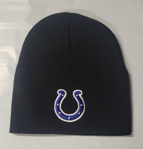 Indianapolis Colts Knit Beanie Winter Hat Toque Skull Cap NEW Black | eBay