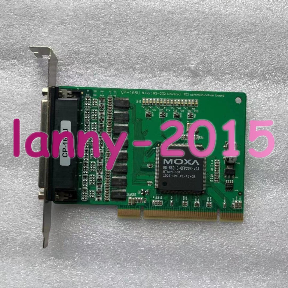 1PC USED MOXA CP-168U 8-port Multi-serial Card RS232 Card #CZ | eBay
