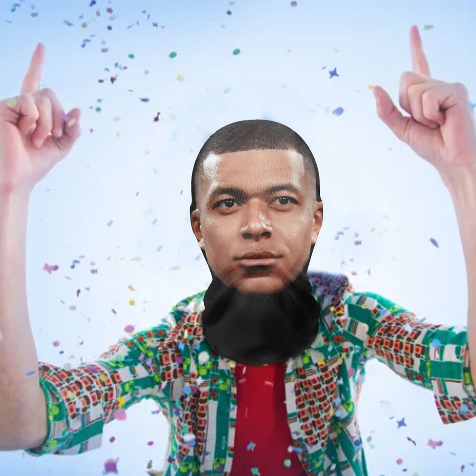 3D Printed Full Face Mesh Mask Cosplay Celebrity Mask Party Horror Hood ...