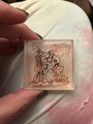 Provo Craft Acrylic Stamp Knight Kissing Damsel #35-9045 2x2 | eBay