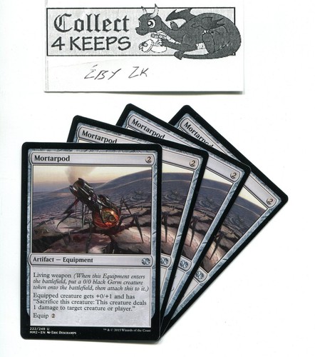 Magic MTG Modern Masters 2015: 4x Mortarpod x4 Artifact Playset Unplayed | eBay