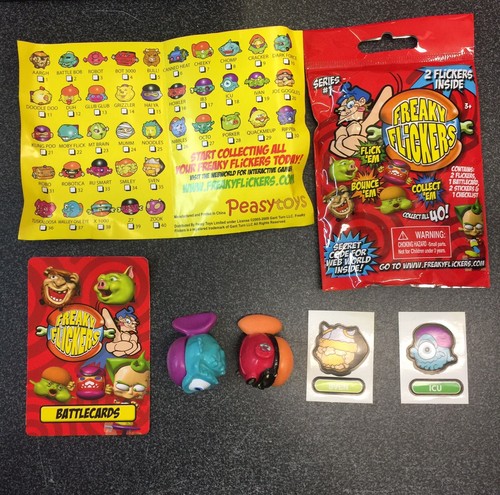 Freaky Flickers Series #1, 3 Packet Deal Retro Craze Toy Collectable | eBay