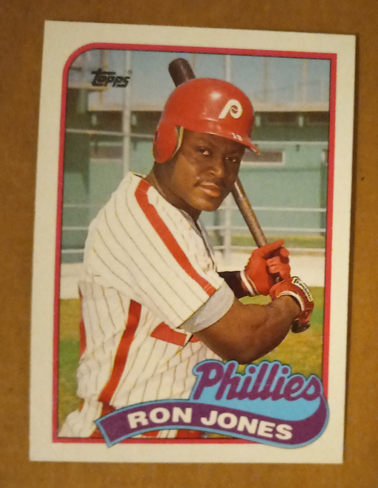 1989 Topps RON JONES Baseball Card #349 . PHILADELPHIA PHILLIES. | eBay