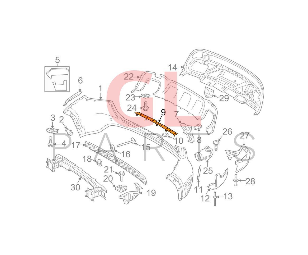 FOR MERCEDES BENZ GLA X156 2014-2017 Chrome 1568850011 New | eBay UK