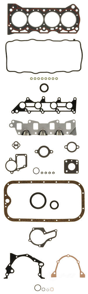 Engine Gasket Set-Base, GAS, FI, Natural, Sedan Ajusa 50165000 for sale ...
