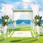 Strong Metal Wedding Garden Arch Floral Balloon Arch Square Frame ...