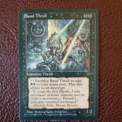 Fallen Empires Basal Thrull (C) MTG Magic the Gathering Lightly Played ...