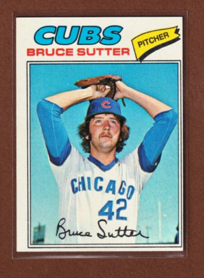 1977 Topps #144 Bruce Sutter RC Rookie - Chicago Cubs - ExMT - 574 - 🔥⚾ ...