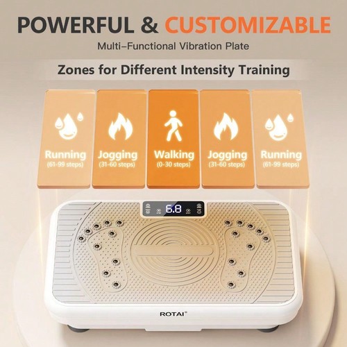 "FINAL SALE" ROTAI Vibration Plate Exercise Machine Supports 300 Lbs ...