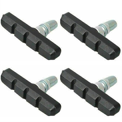 2 PAIR V BRAKE BLOCKS CYCLE BIKE BICYCLE MTB MOUNTAIN BIKE BRAKE BLOCK ...