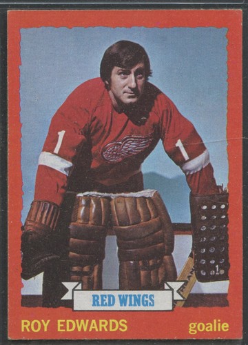 1973-74 Topps #82 Roy Edwards Detroit Red Wings | eBay