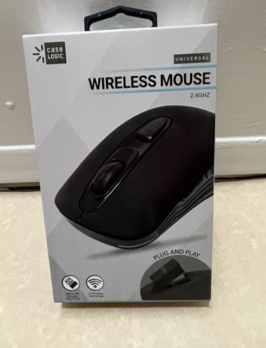 Case Logic Universal Wireless Mouse 2.4 GHZ USB Plug N Play New | eBay