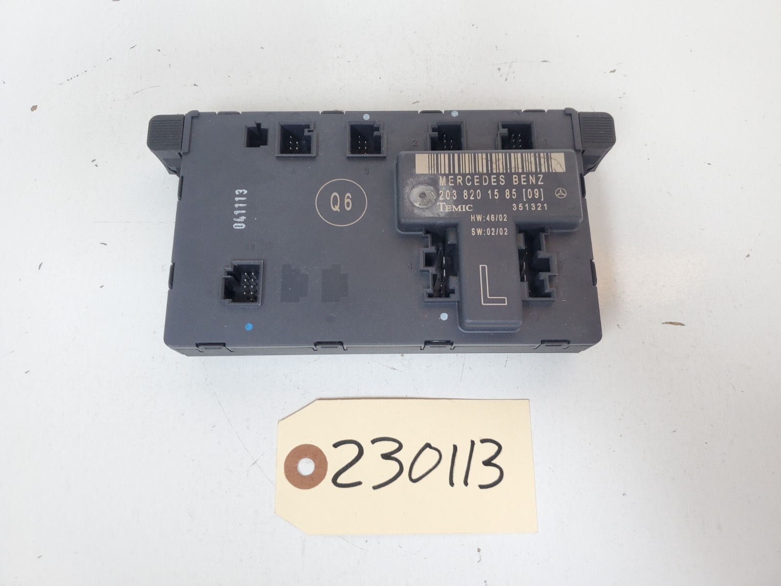 01-07 Mercedes W203 C230 C280 Front Left Driver Side Door Control ...