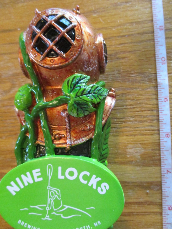 Beer Tap Nine Locks Fathom IPA Diving Helmet Handle Brand New in ...